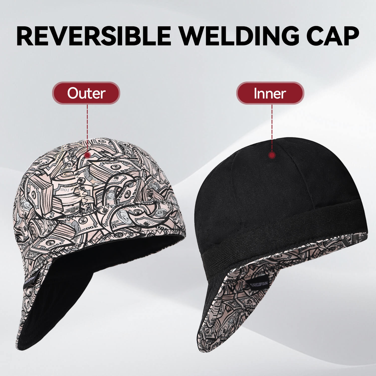 Cool Welding Cap 100% Cotton 260 Grams of Martin Cloth Cap