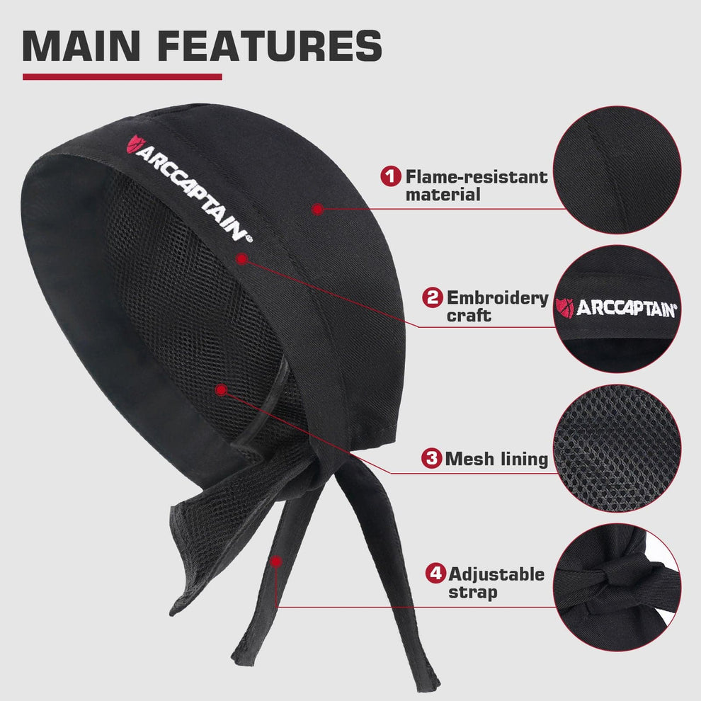 ARCCAPTAIN Welder Caps: Comfort & Safety for Every Weld