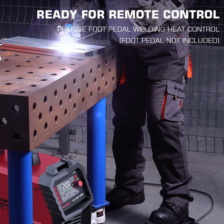 Arccaptain Tig200P Multi Process AC/DC Aluminum Pulse Tig Welder